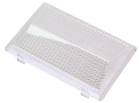 Dome Light Lens Rectangular 110 x 67mm with Pecked Centre 79/91 ...